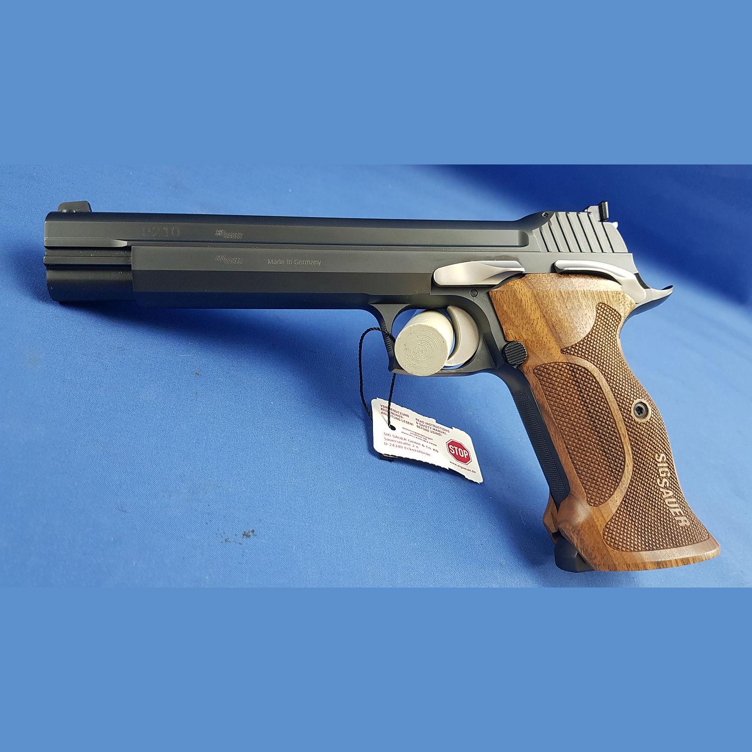 Sig Sauer P210 Supertarget Black, Kal.9×19 LL: 6″ - AGT Gun Trade